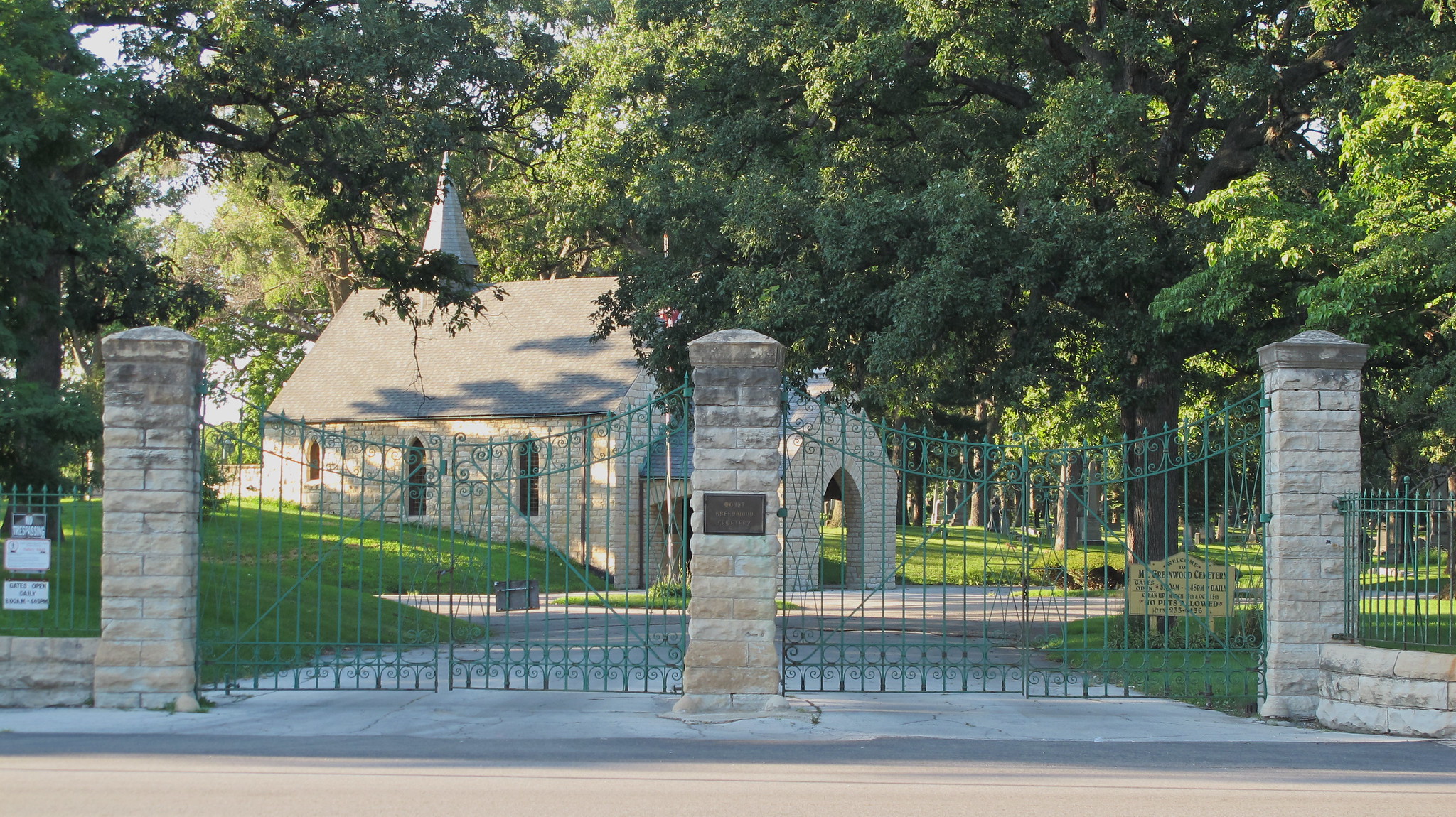 Mount Greenwood Cemetery - HINE ARCHIVE